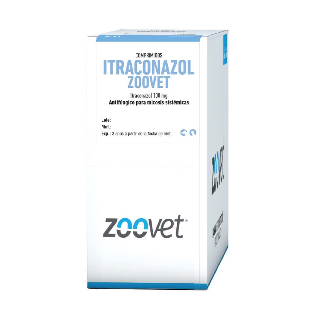ITRACONAZOL BLISTER X 10 COMP - ZOOVET - Farmacia Veterinaria | Tienda ...