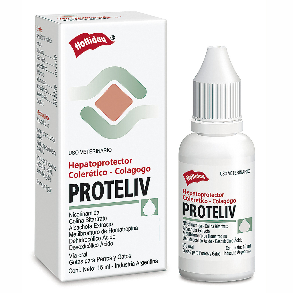 PROTELIV 15 ML HOLLIDAY - Farmacia Veterinaria | Tienda para Mascotas ...