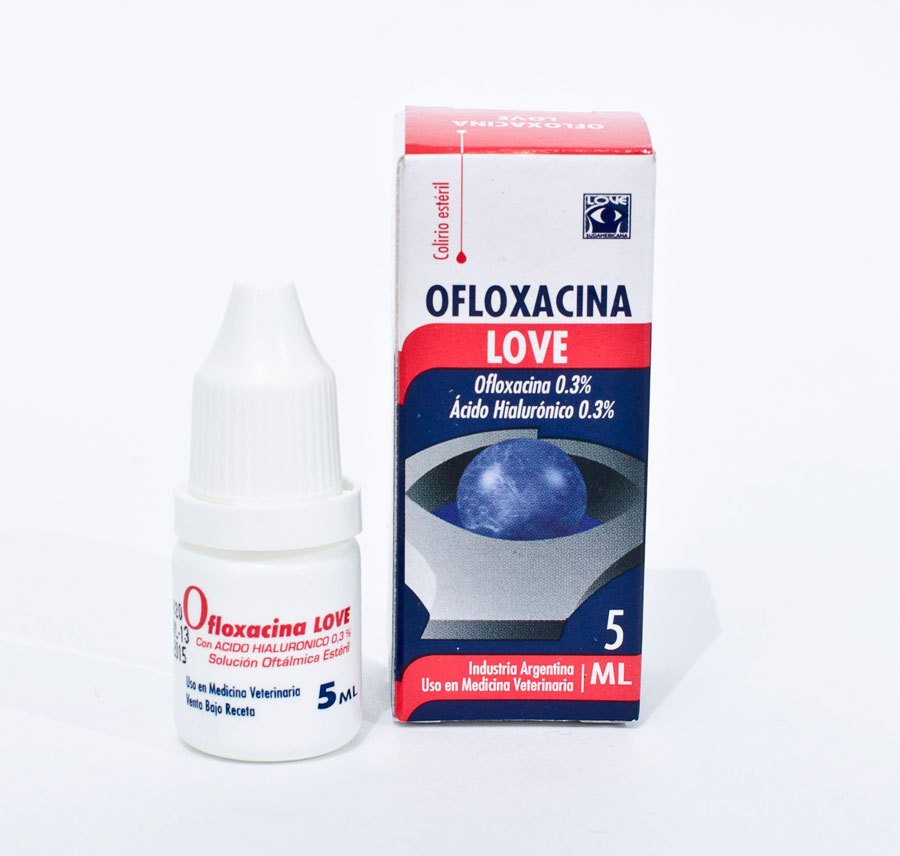 OFLOXACINA LOVE X 5 ML - Farmacia Veterinaria | Tienda para Mascotas Online
