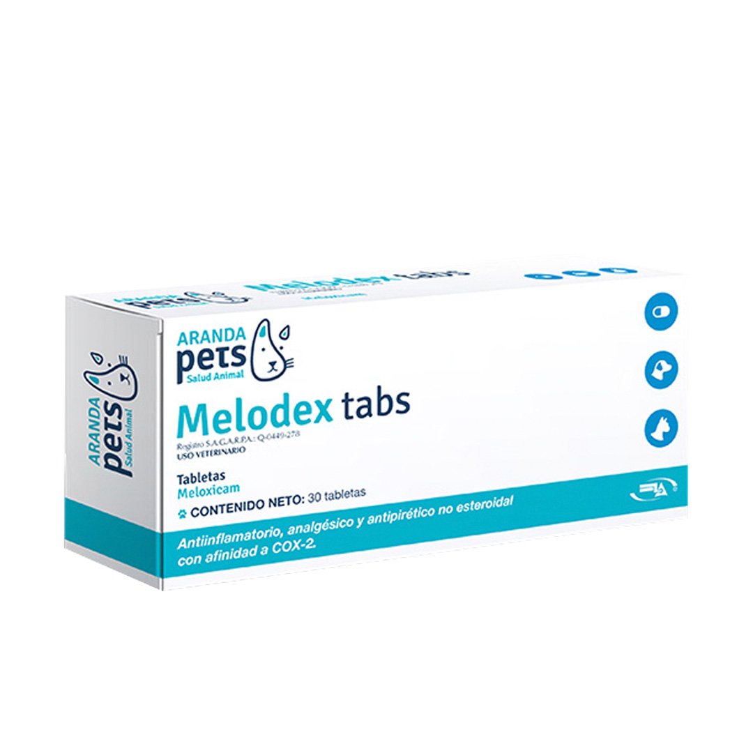 MELODEX TABS CAJA X 30 TABLETAS - Farmacia Veterinaria | Tienda para ...