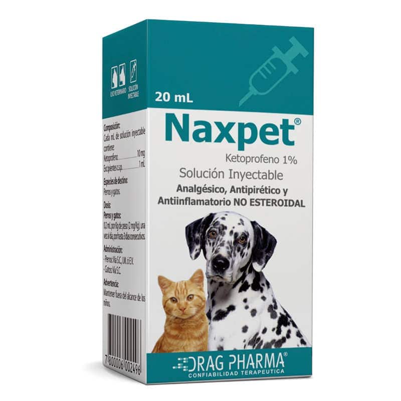 NAXPET SOLUCION INY X 20 ML - Farmacia Veterinaria | Tienda para ...